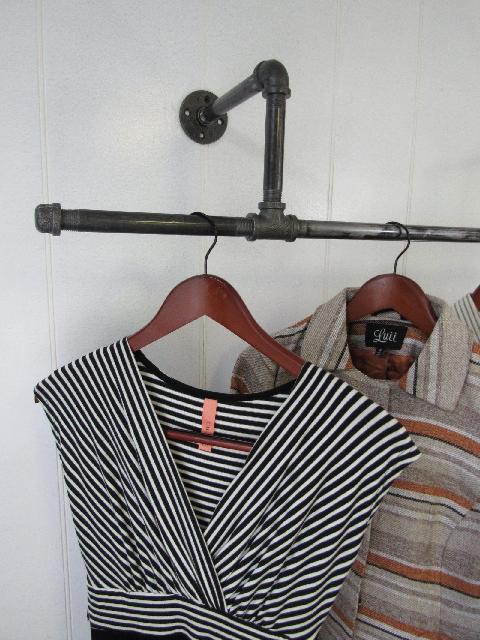 Laundry Room Decor Clothing Rod - Etsy