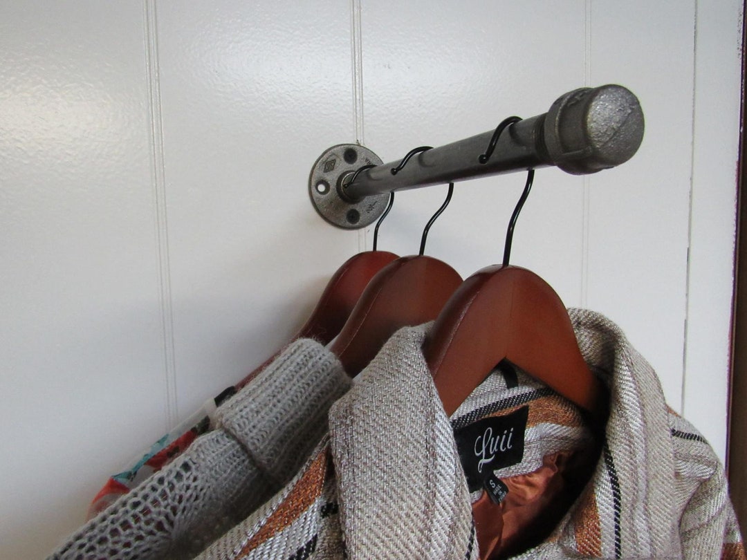 Retail Faceout Display, Metal Faceout, Industrial Home Decor, Coat ...