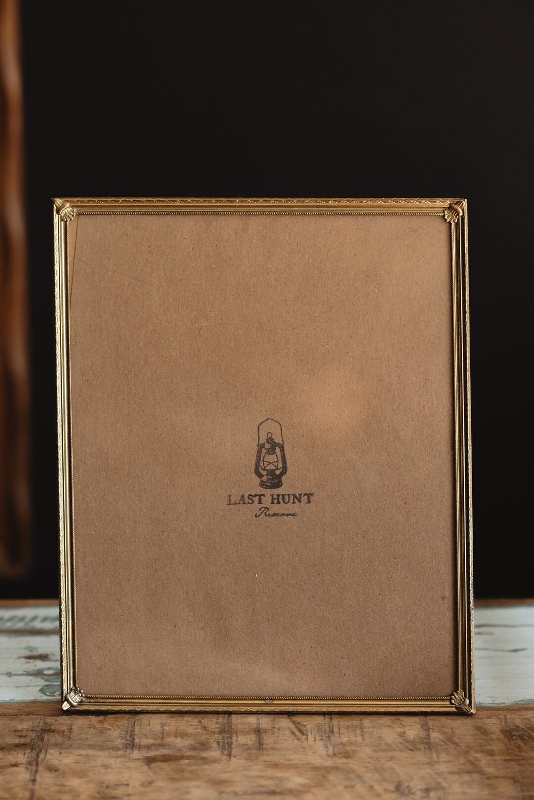 Golden 8"x10" Vintage Gold Picture Frames. Ornate Relief Pattern Gold ...