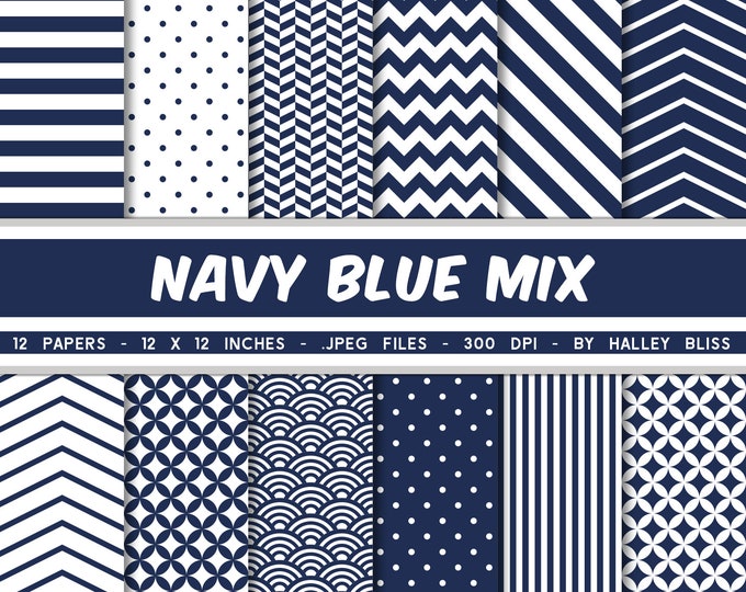 Blue Green and Orange Digital Papers With Stars Quatrefoil - Etsy