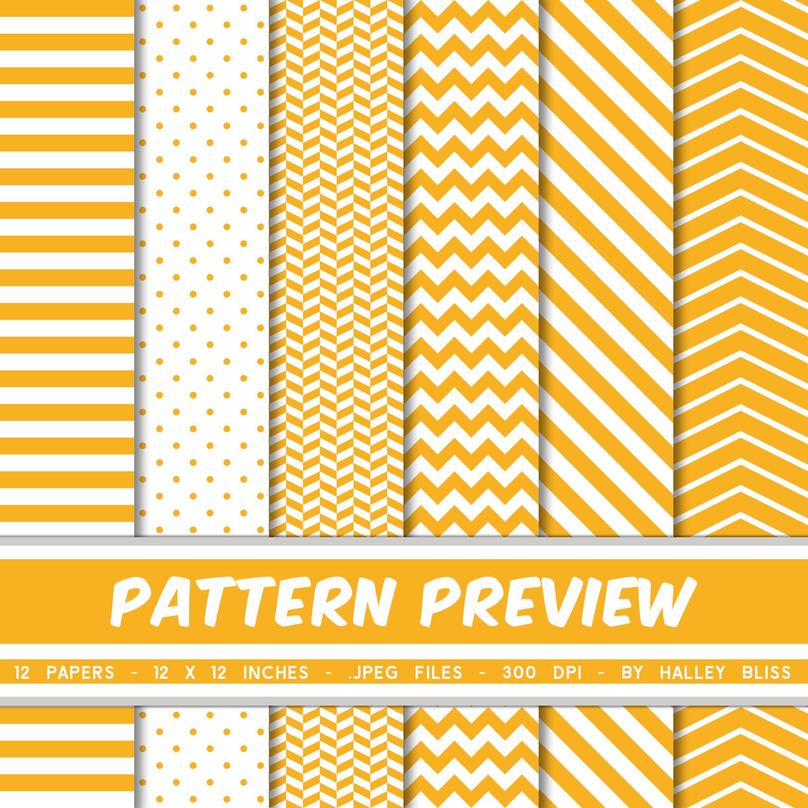 Mustard Yellow Digital Paper - Mustard Yellow Scrapbook Paper, Yellow ...
