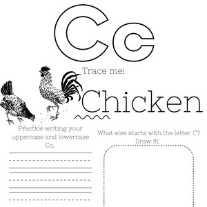 On the Farm Alphabet - Etsy