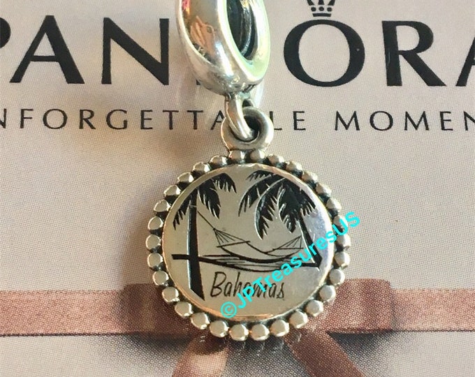 Authentic Pandora Bahamas Dangle Charm Retired Pandora Charm Pandora ...