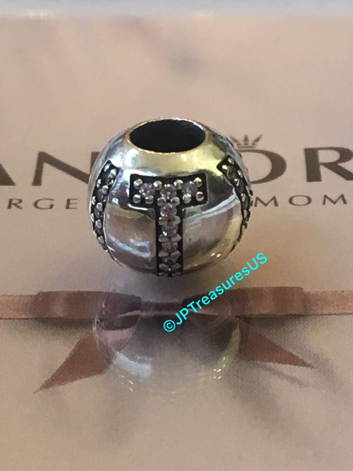 Authentic Pandora Womens Faith With Pink CZ Retired Pandora | Etsy