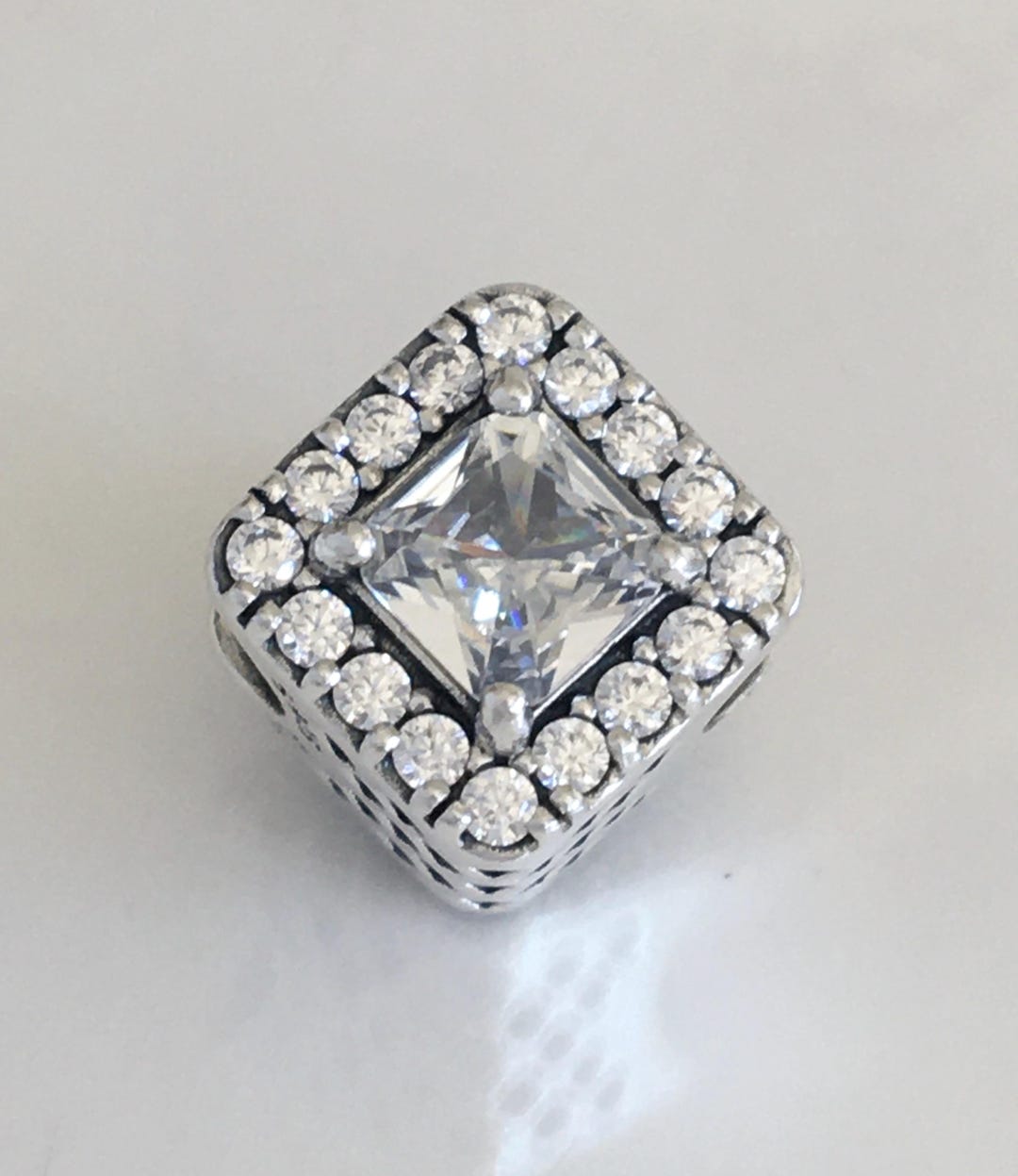 Pandora Sparkle Halo Charm Pandora With Clear CZ Pandora Charm Free ...