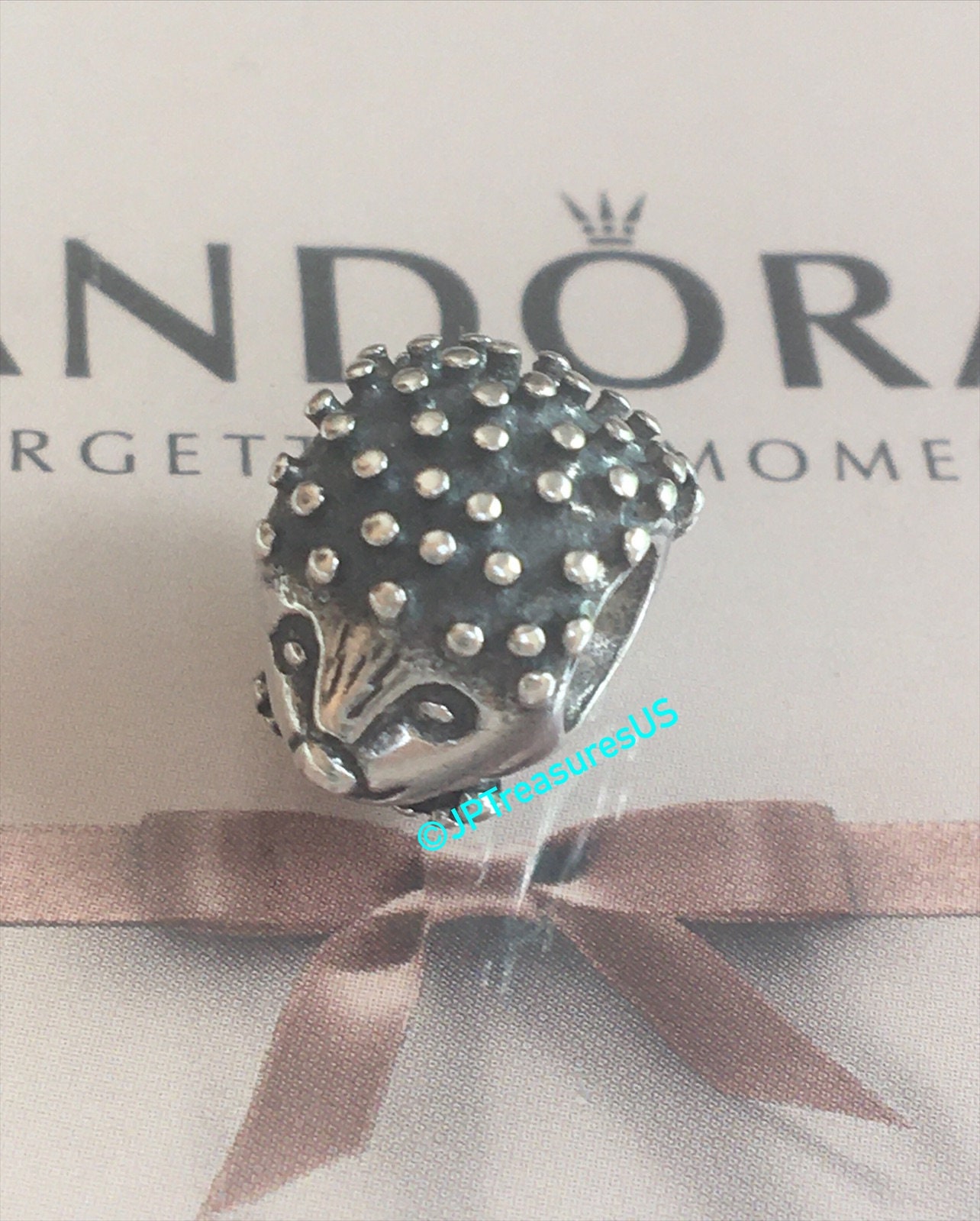 Authentic Pandora Hedgehog Charm Pandora Porcupine Charm - Etsy