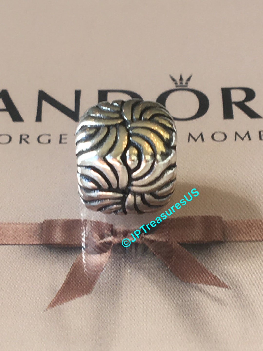 Authentic Pandora Square Swirls Current Charm Pandora Retired Pandora ...