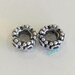 2 Authentic Pandora Her Majesty Spacers With Purple CZ Retired Pandora ...