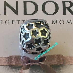 Authentic Pandora Silver Star Clip Retired Pandora Clip Charm Free ...
