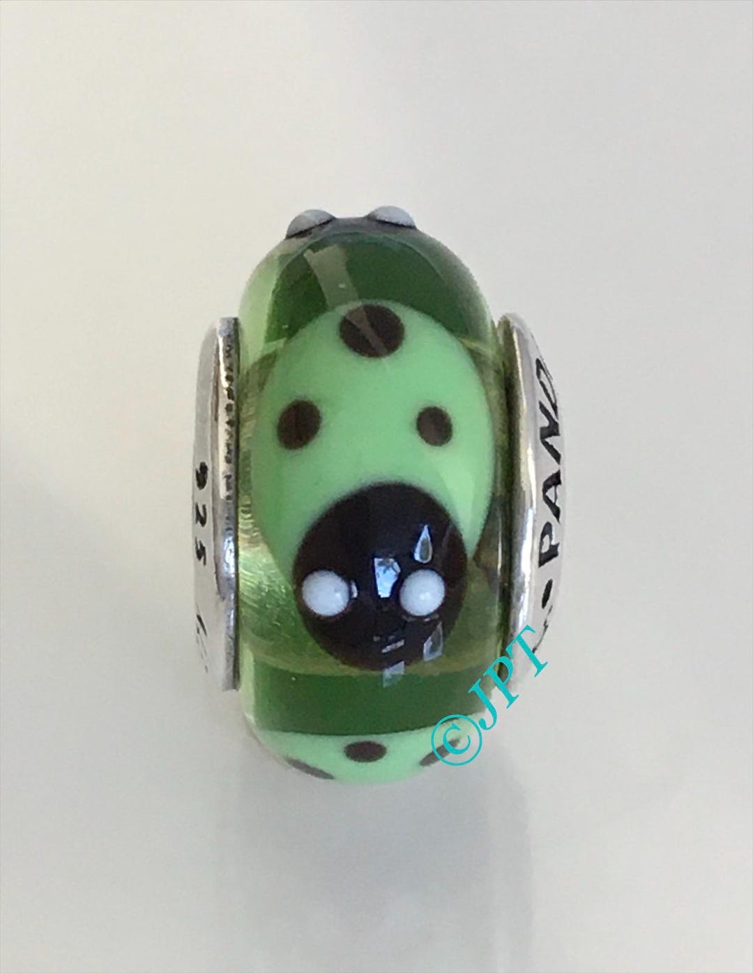 Pandora Ladybug Murano Glass Charm Bead Retired Pandora Charm Free ...