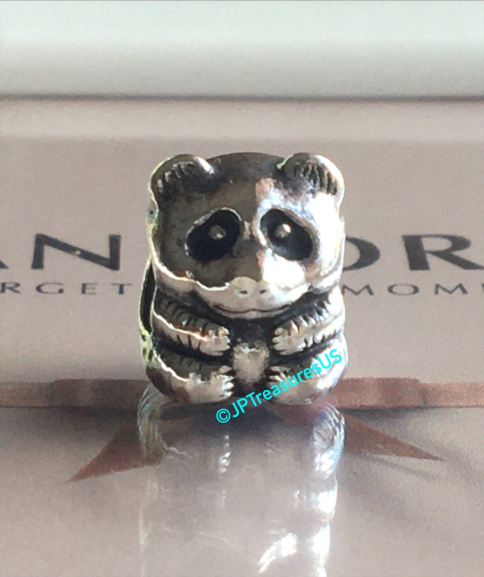 Authentic Pandora Panda Bear Charm Retired Pandora Charm - Etsy