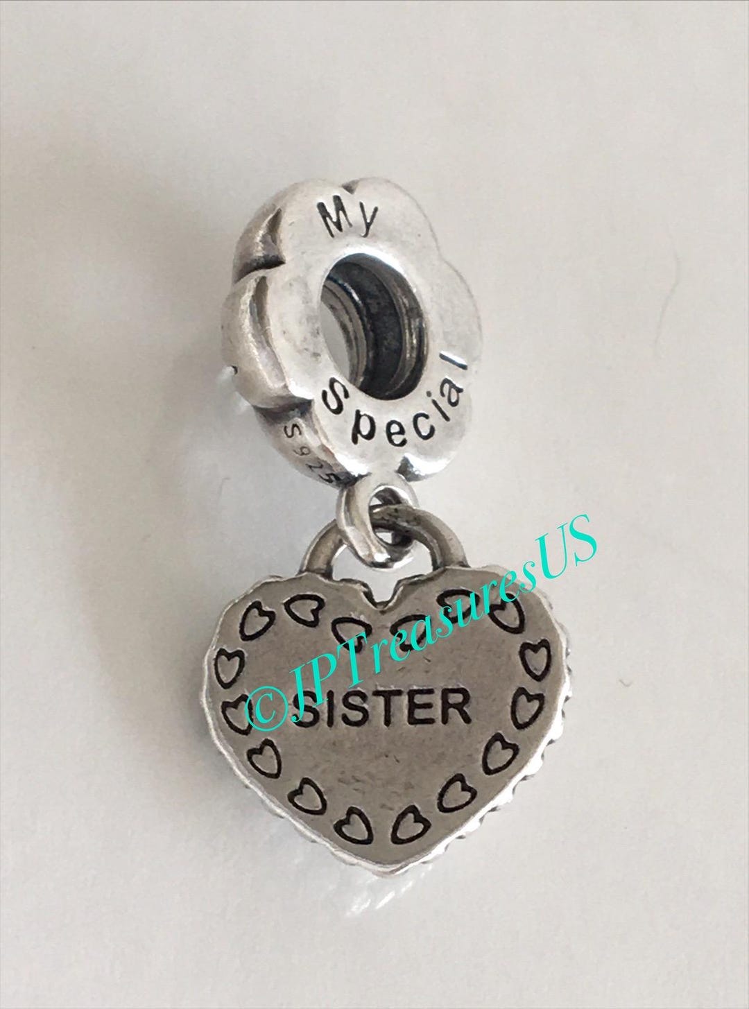 Pandora My Special Sister Dangle Charm Retired Pandora Charm Pandora ...