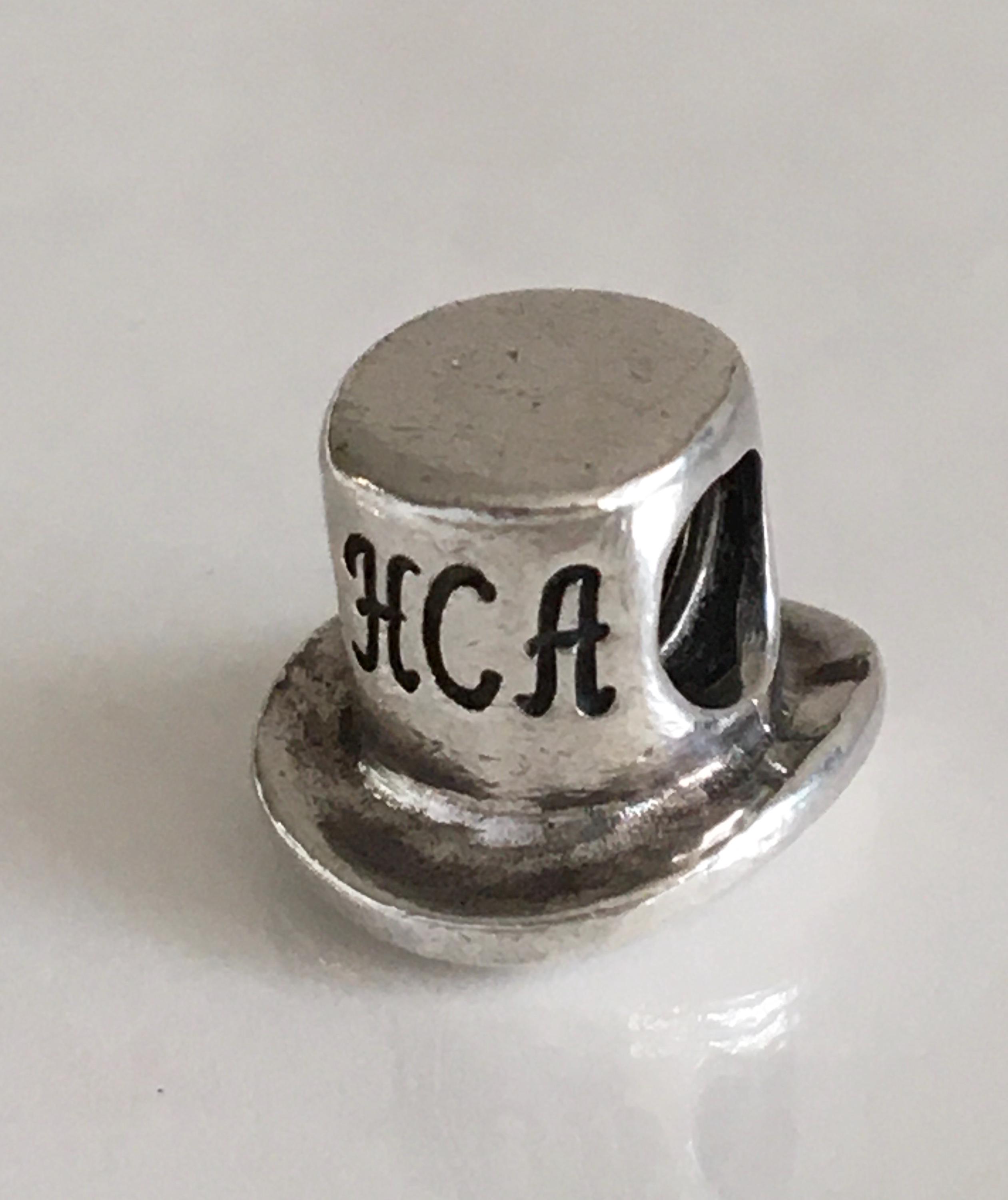 Pandora HCA 200 Years Charm Pandora Danish Hans Christian Andersen Hat ...