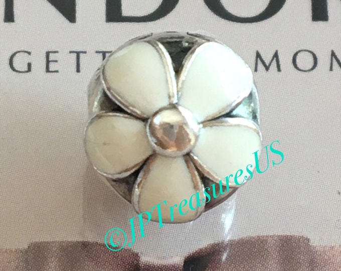 Authentic Pandora Darling Daisies Flower Clip With Enamel Retired ...