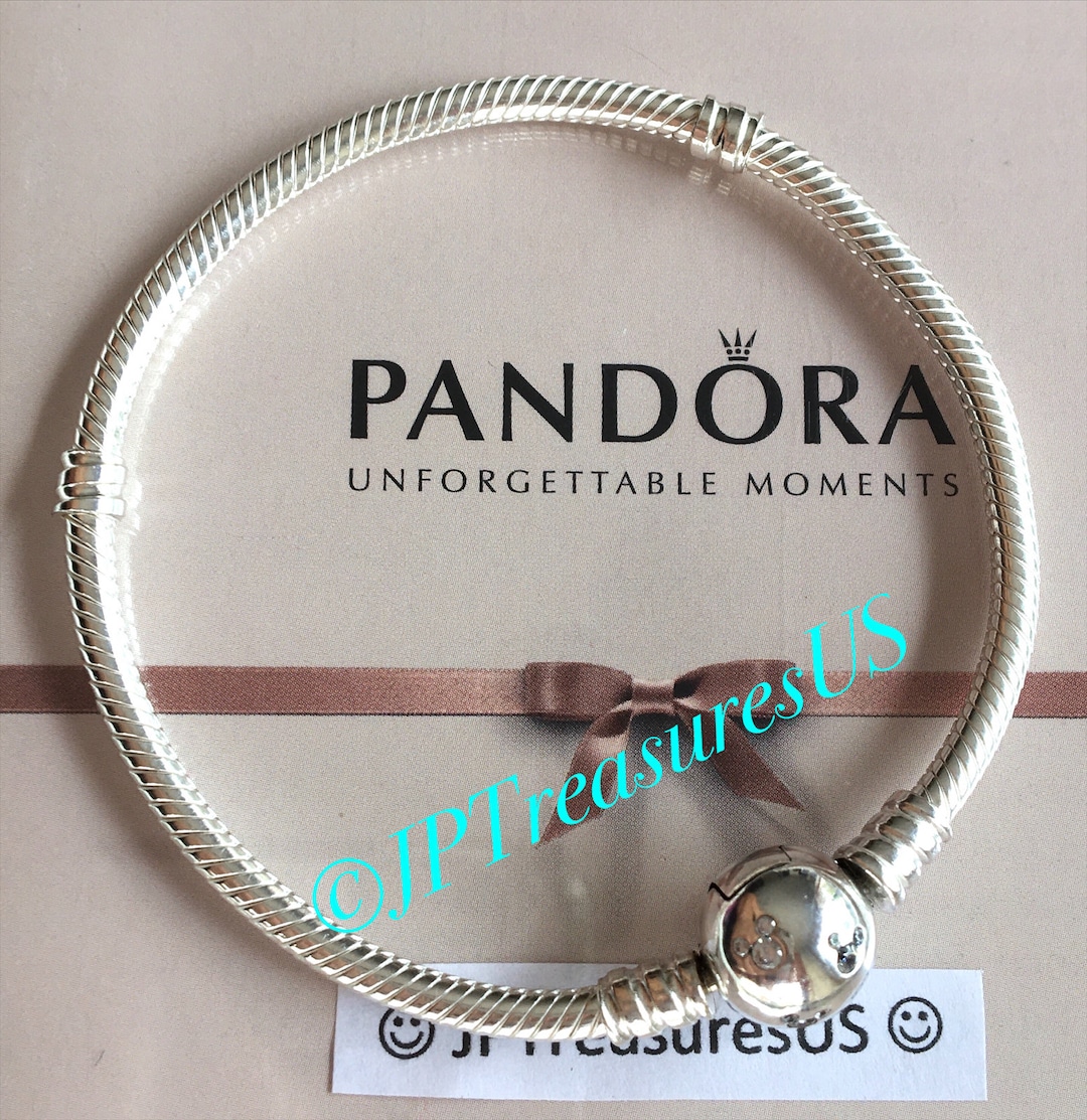 Authentic Pandora Moments Disney Mickey Bracelet With Cubic Zirconia ...