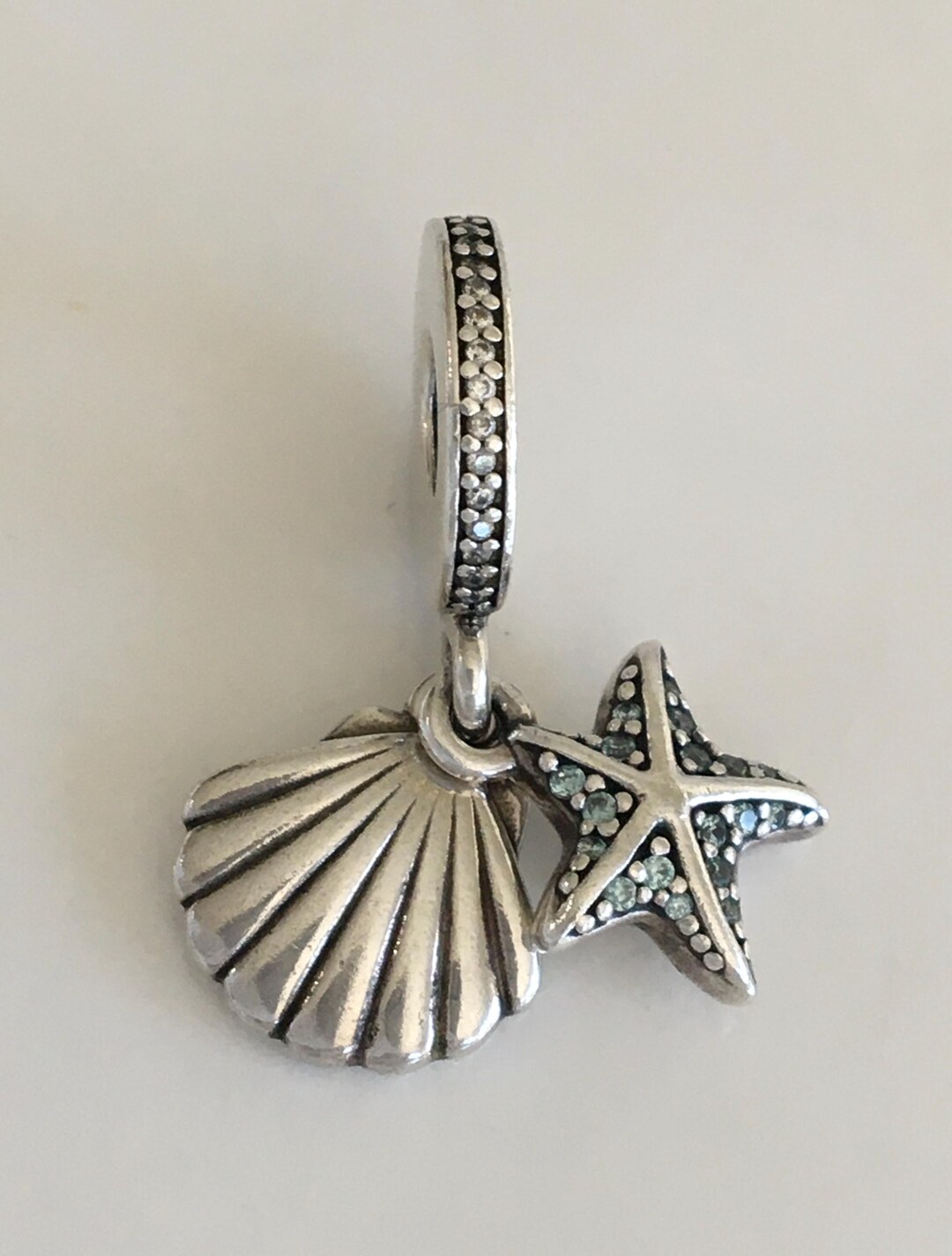 Pandora Tropical Starfish and Seashell Dangle Pandora Charm Free ...