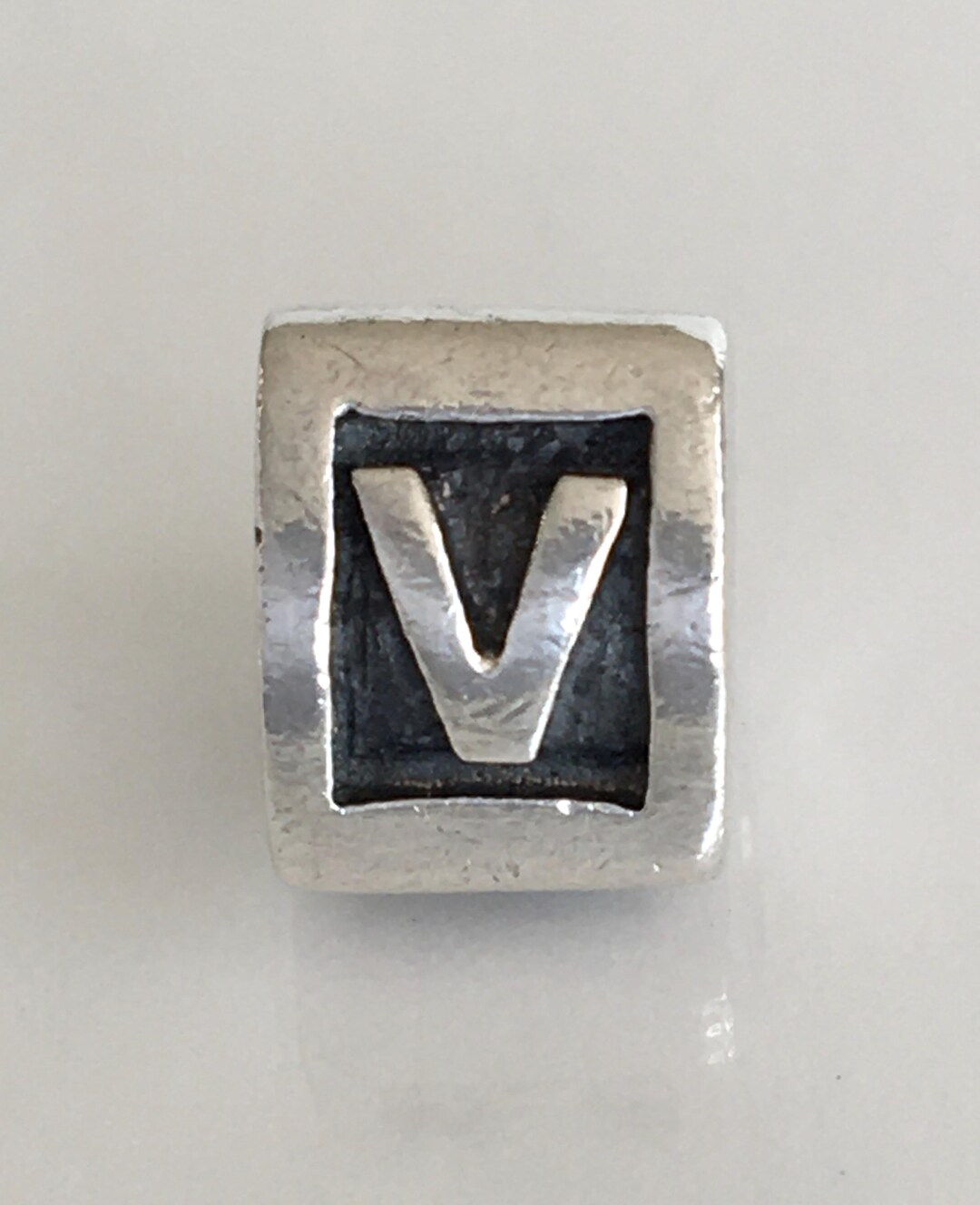 Pandora Letter V Charm Pandora Alpha Initial V Retired Pandora Charm ...