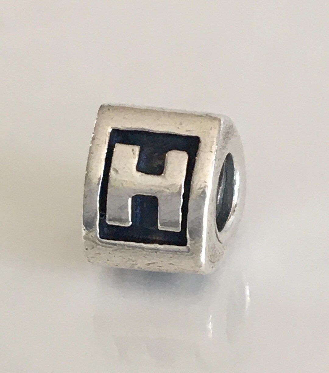 Pandora Letter H Charm Pandora Alpha Initial H Retired Pandora Charm ...