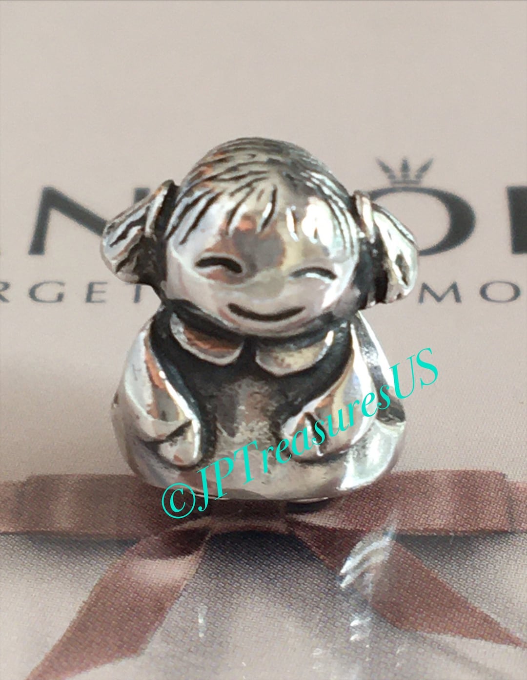 Authentic Pandora Girl Charm Retired Pandora Little Girl Charm - Etsy