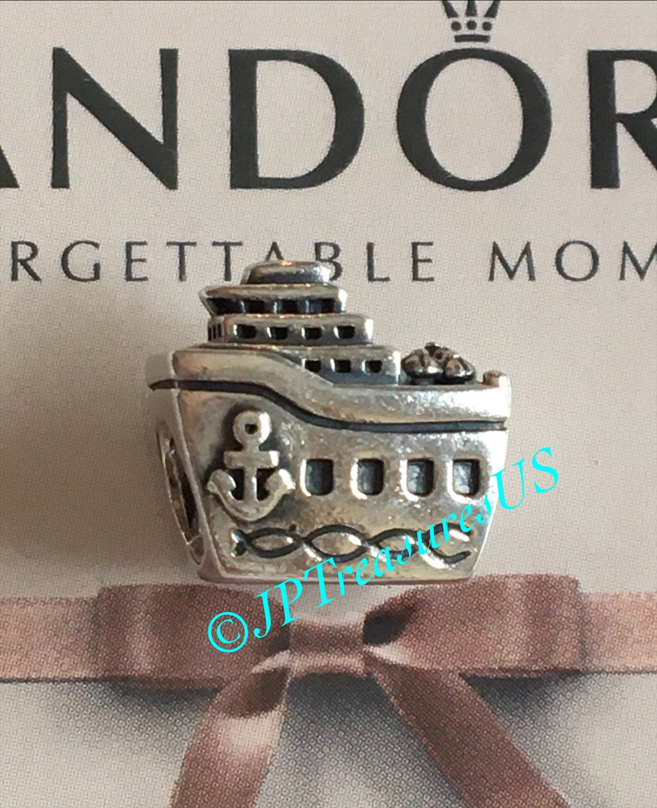 Authentic Pandora Cruise Ship St. Maarten Personalized Charm - Etsy