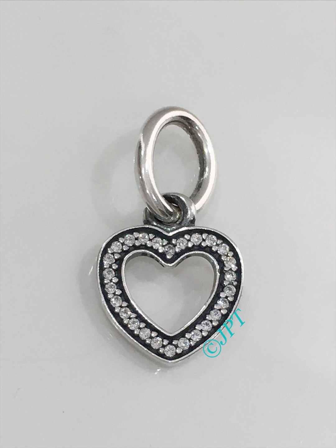 Pandora Symbol of Love Dangle Charm Retired Pandora Heart Charm Free ...