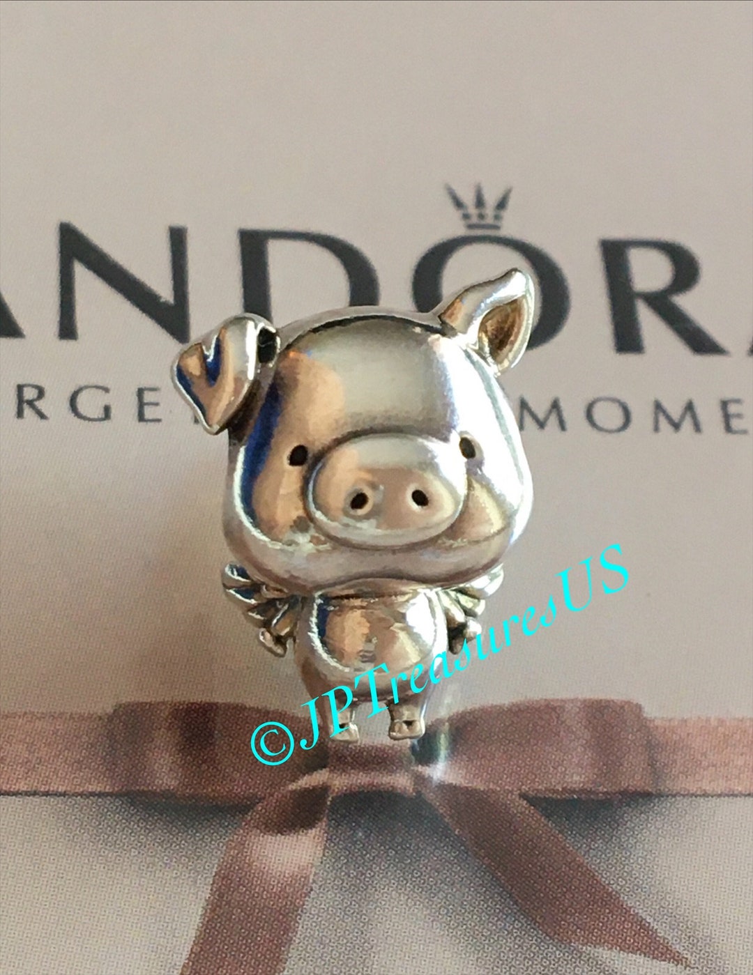 Authentic Pandora Pippo the Flying Pig Charm Pandora Charm Free ...