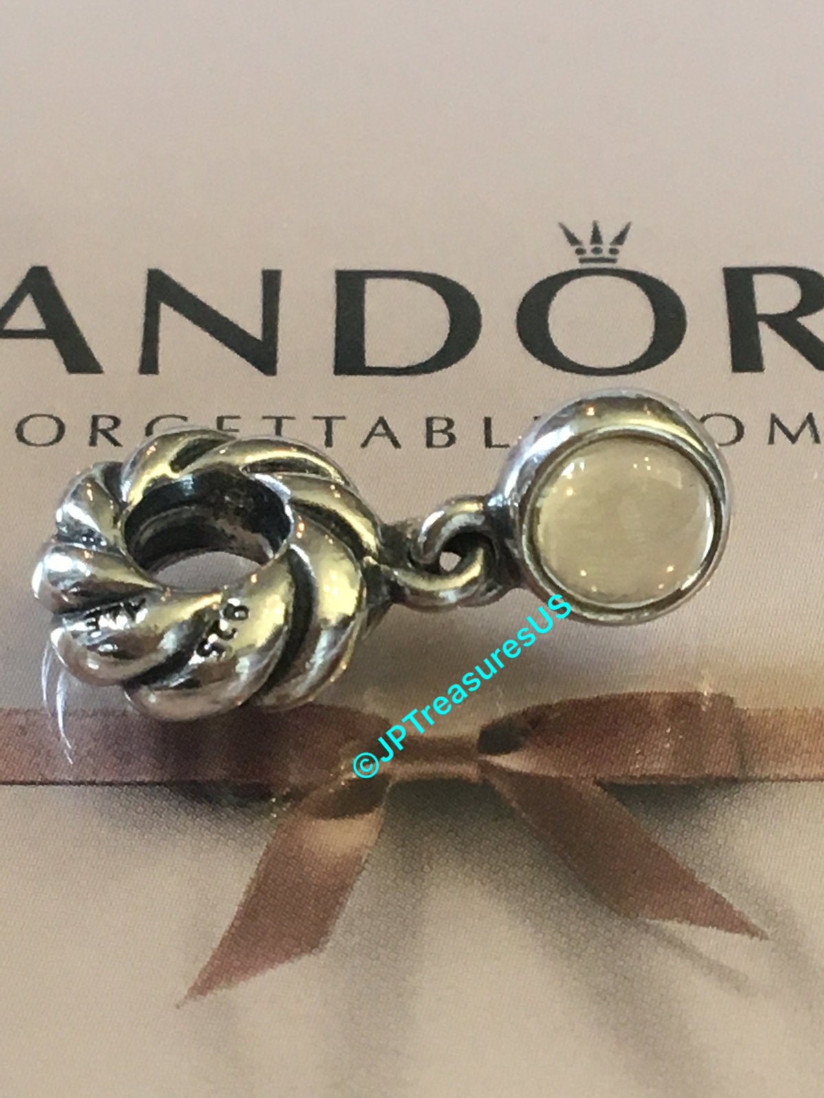 Authentic Pandora Passionately Lime Quartz Yellow Disc Dangle - Etsy