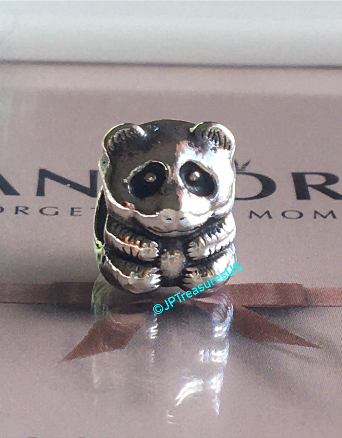 Authentic Pandora Panda Bear Charm Retired Pandora Charm - Etsy