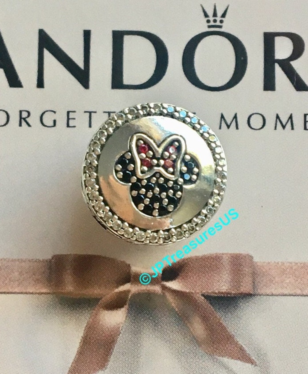 Authentic Pandora Disney Mickey and Minnie Sparkling Icons Charm With ...