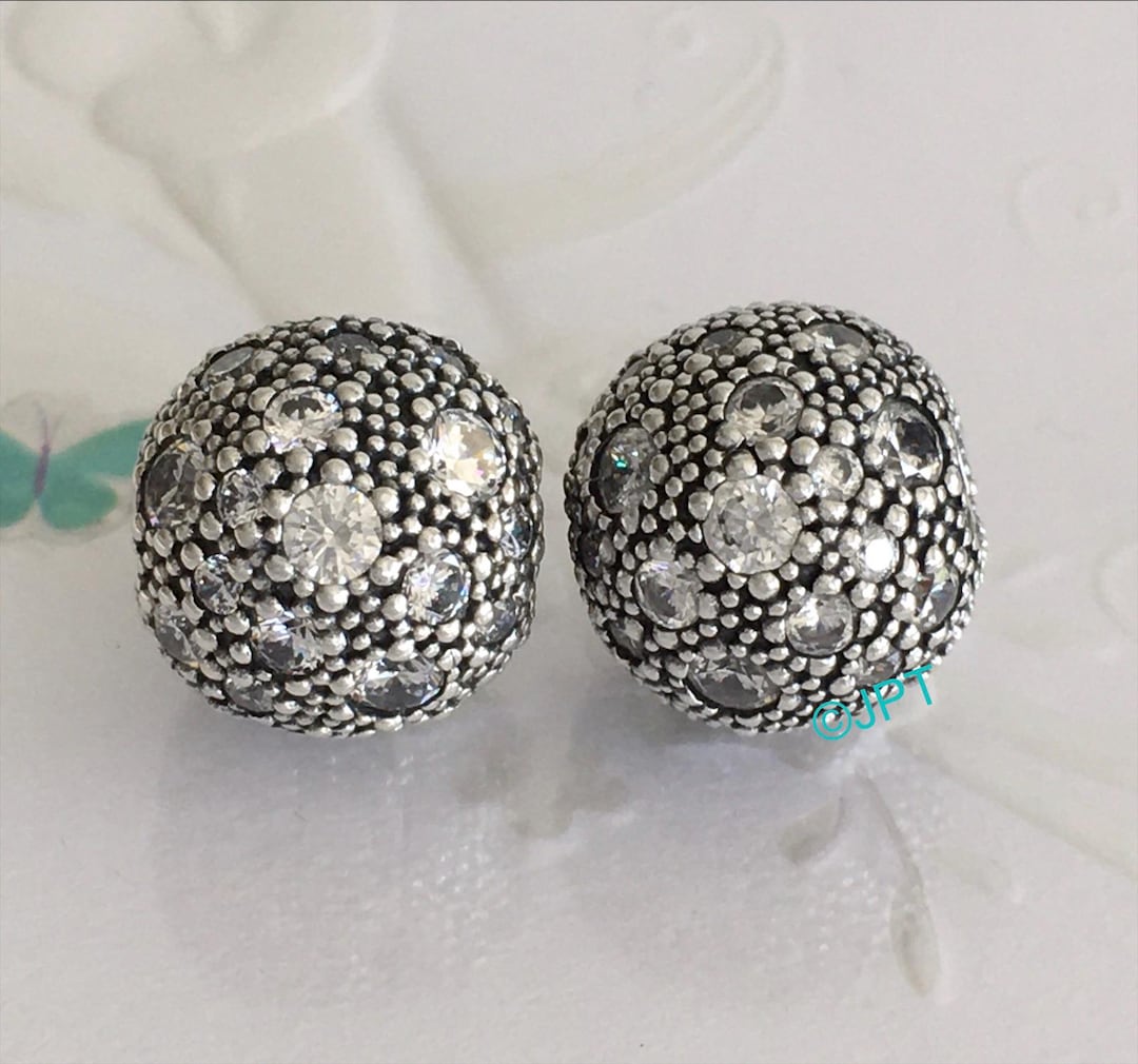 2 Pandora Cosmic Star Clips Charm Retired Pandora Charms Clips Free ...