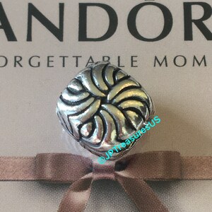 Authentic Pandora Square Swirls Current Charm Pandora Retired Pandora ...