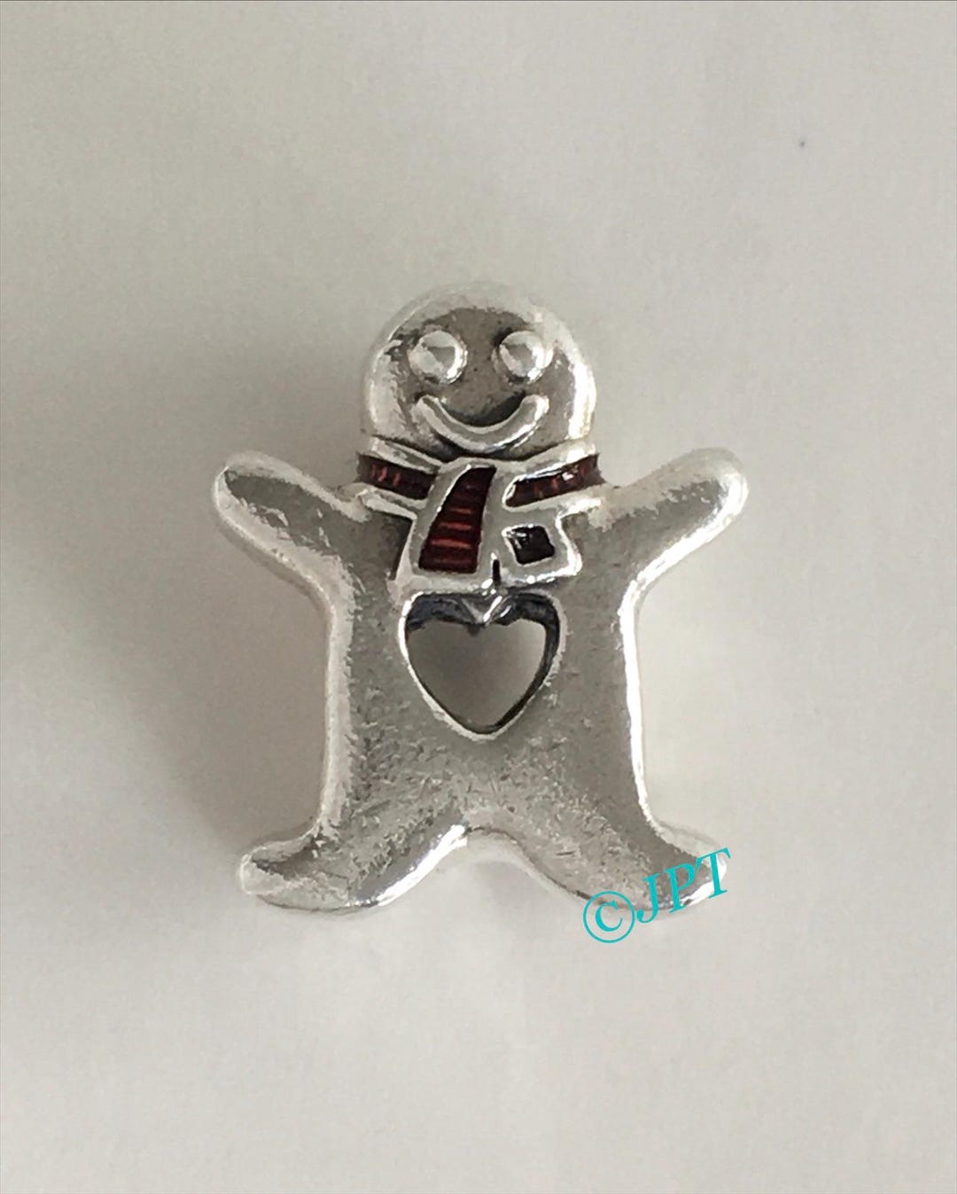 Pandora Sweet Gingerbread Man Enamel Charm Retired Pandora Christmas ...