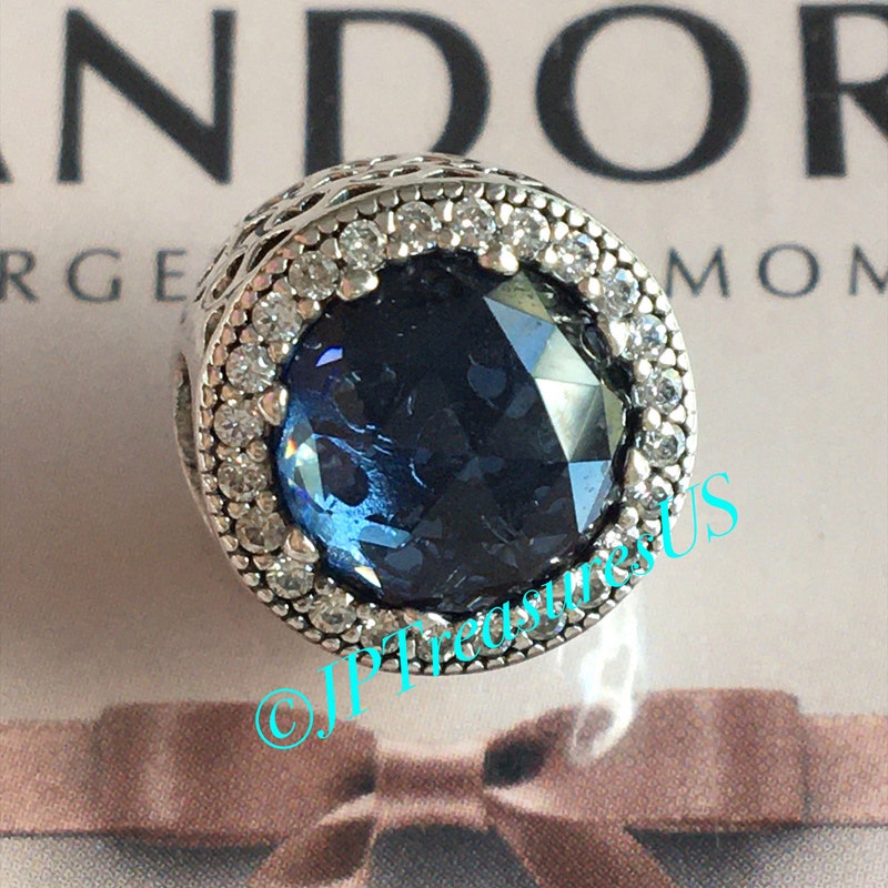 Blue Pandora Charm - Etsy