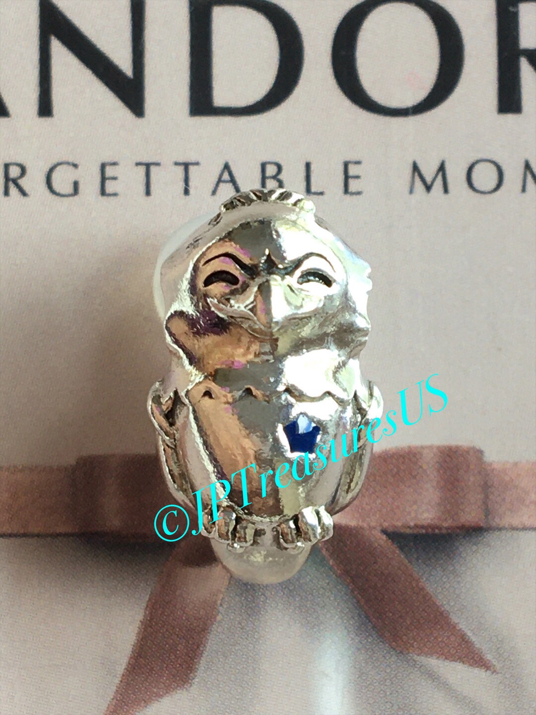 Authentic Pandora Bald Eagle USA Charm Pandora American Bird Flag Charm ...