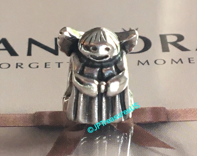 Authentic Pandora Angel of Hope Charm Retired Pandora Charm Pandora ...