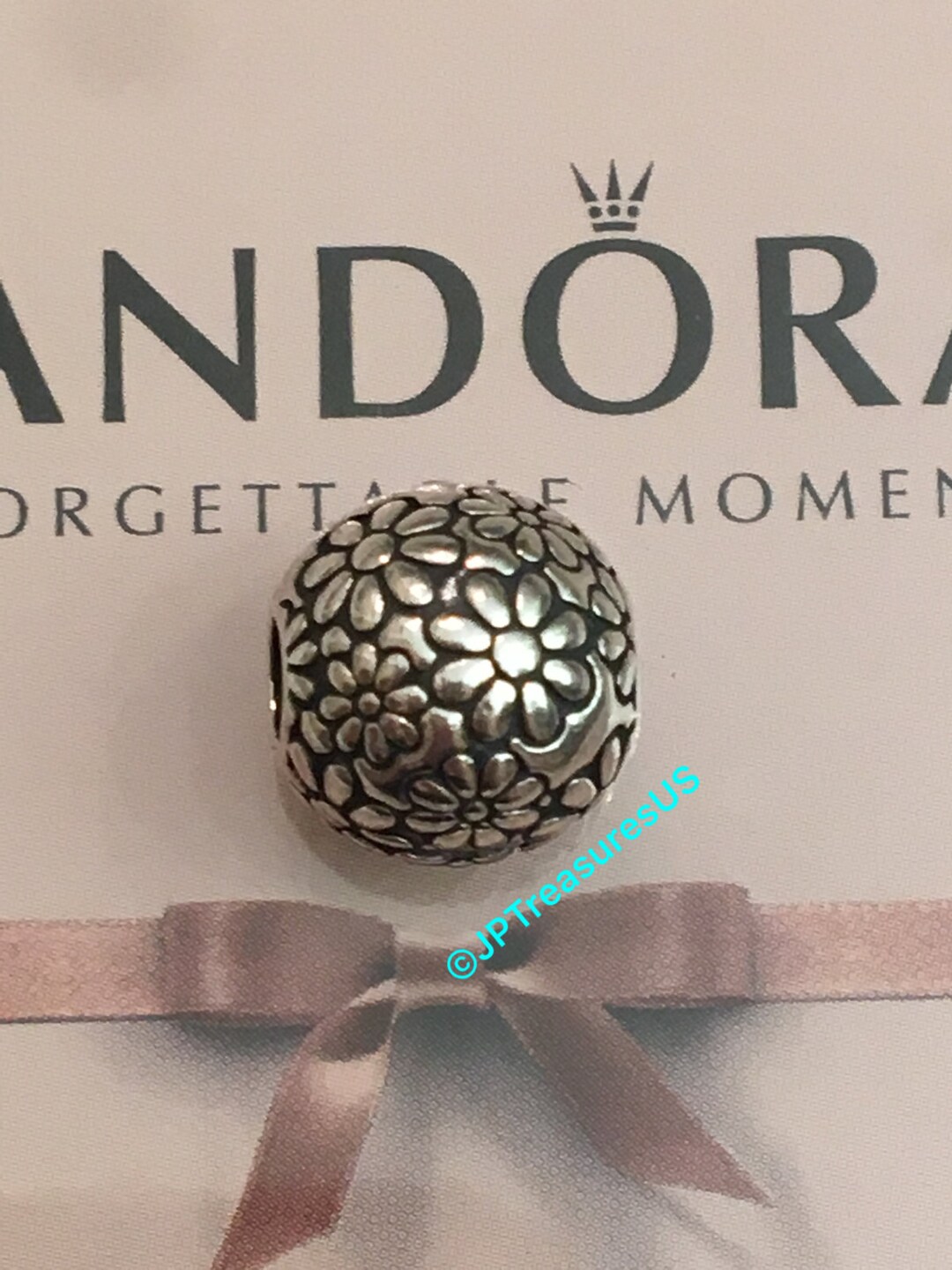 Authentic Pandora Lazy Daisy Clip Charm Pandora Flower Clip Retired ...