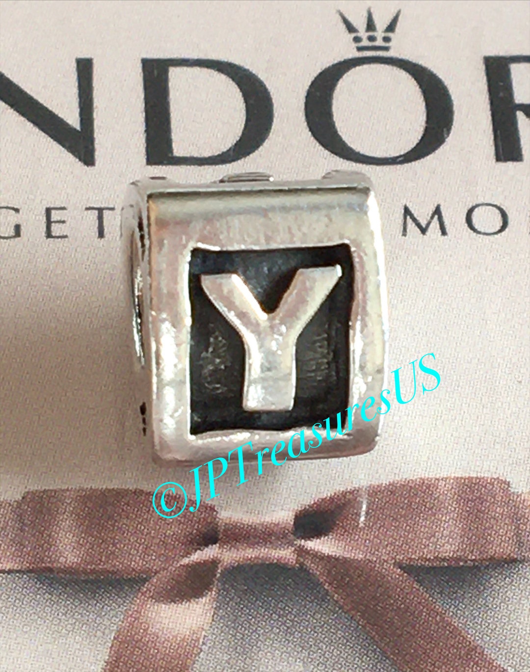 Authentic Pandora Letter Y Charm Pandora Alpha Initial Y Retired ...