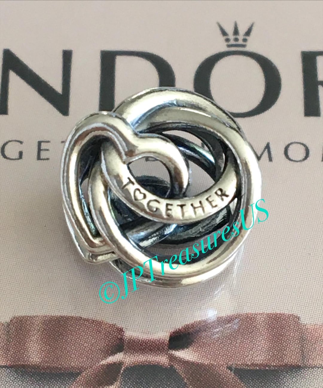 Authentic Pandora Family Always Encircled Heart Charm Openwork Pandora ...