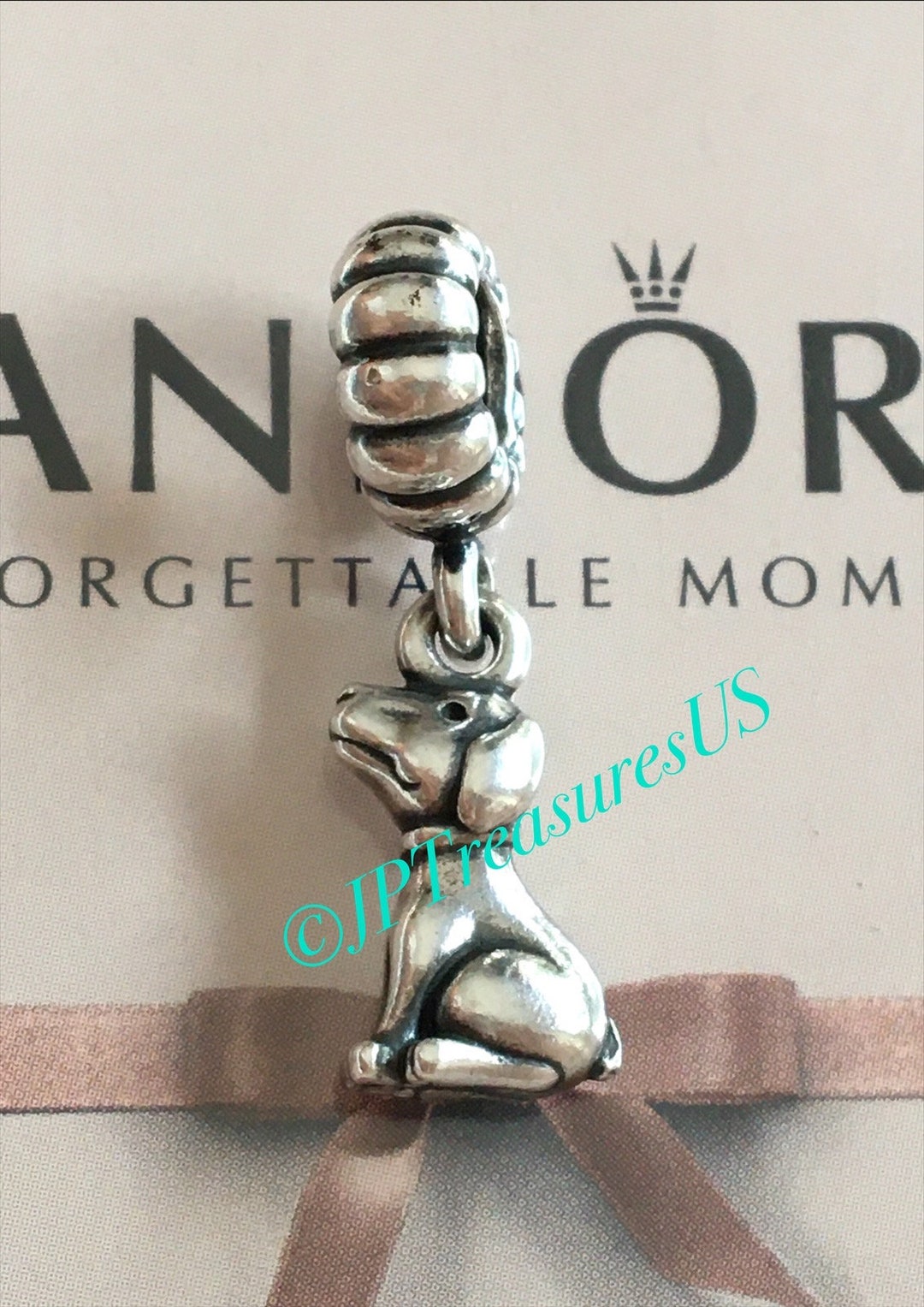Authentic Pandora Buddy Dangle Charm Pandora Dog Pet Retired Pandora ...