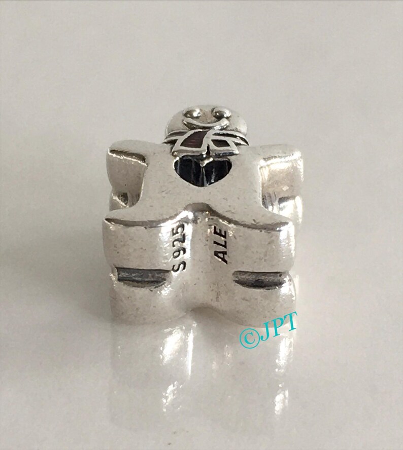 Pandora Sweet Gingerbread Man Enamel Charm Retired Pandora Christmas ...