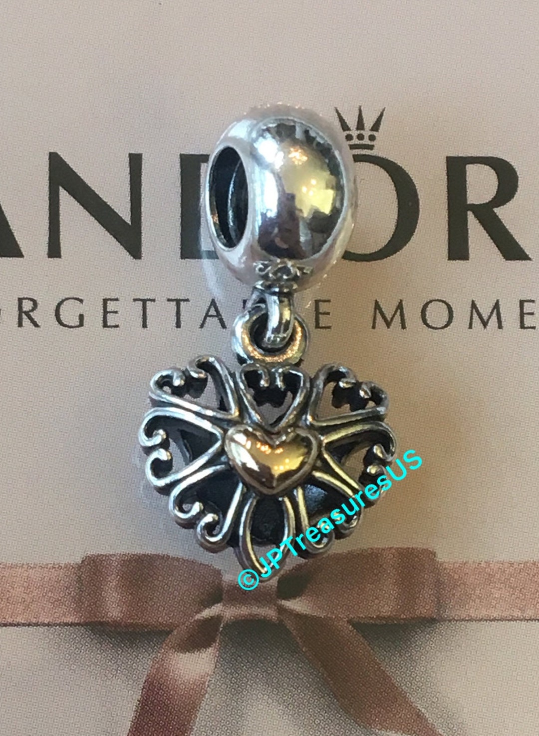 Authentic Pandora Filled With Love Openwork Heart Dangle Charm - Etsy