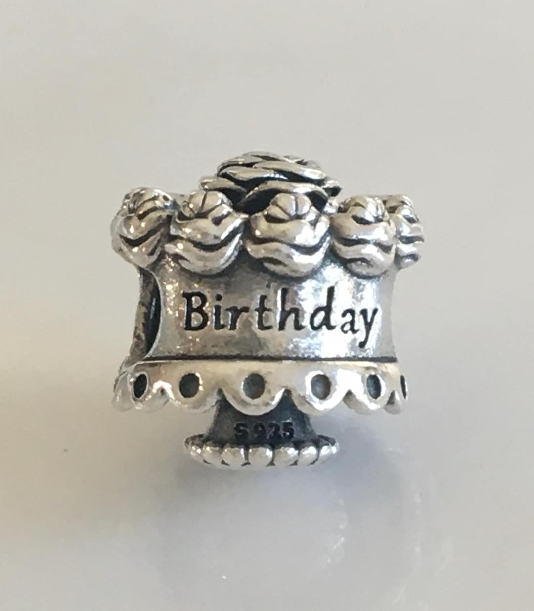 Pandora Happy Birthday Cake Charm Retired Pandora Cake Charm Free ...