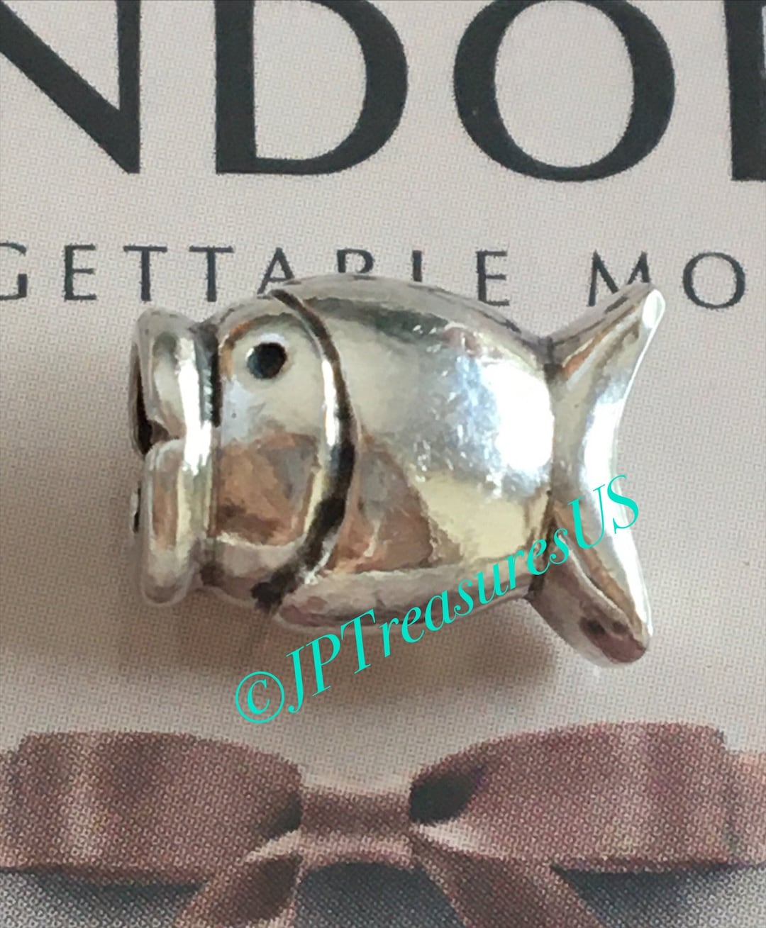 Authentic Pandora Sideways Fish Charm Pandora Fish Retired Pandora ...