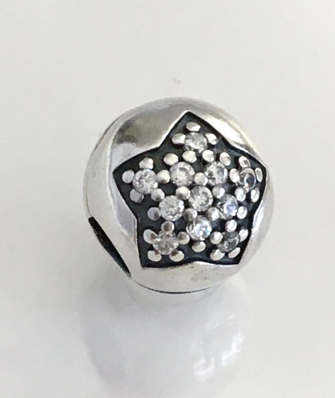 1 Pandora You’re Star Clip With Clear CZ Retired Pandora Charm Clip ...