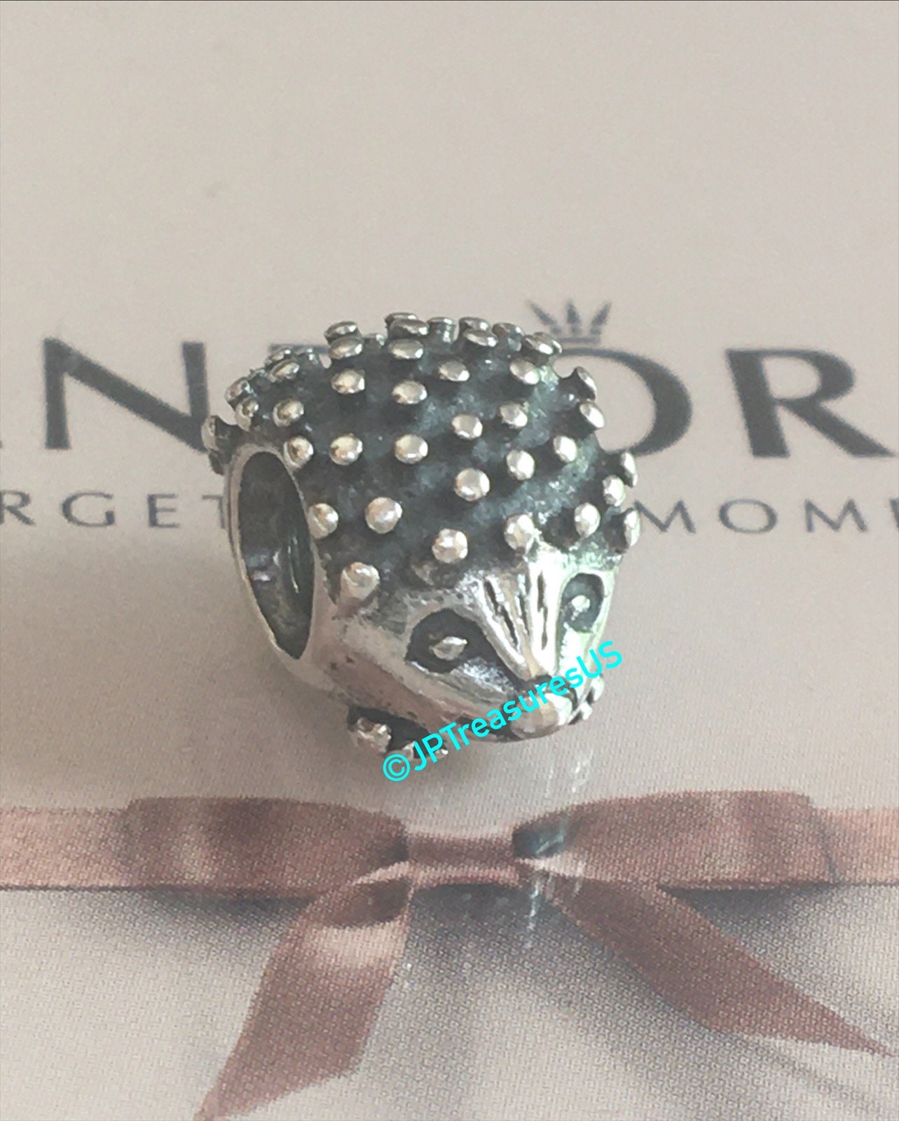 Authentic Pandora Hedgehog Charm Pandora Porcupine Charm - Etsy