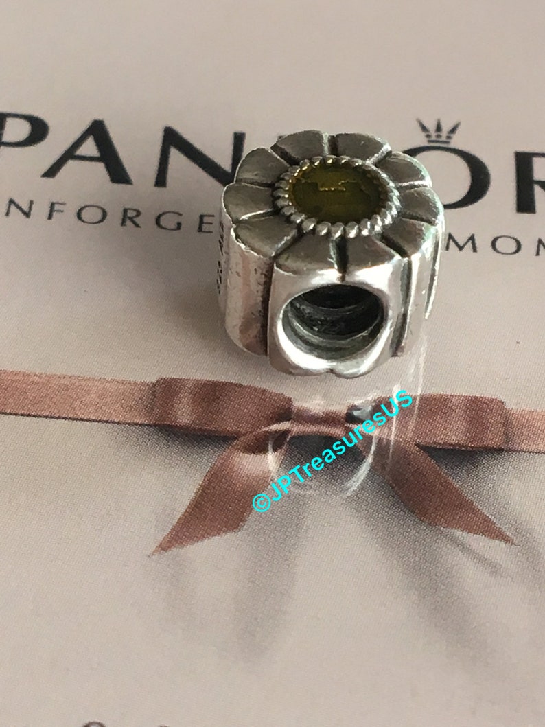 Authentic Pandora First Place Ribbon Brown Enamel Charm | Etsy