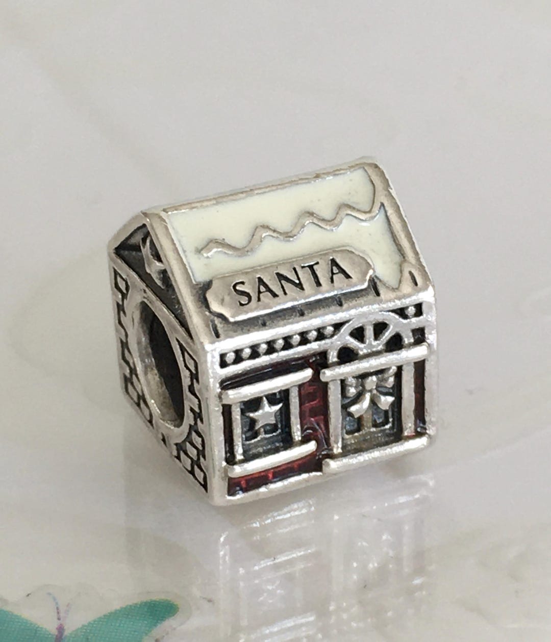Pandora Santa’s House Charm Pandora Christmas Charm Free Shipping - Etsy