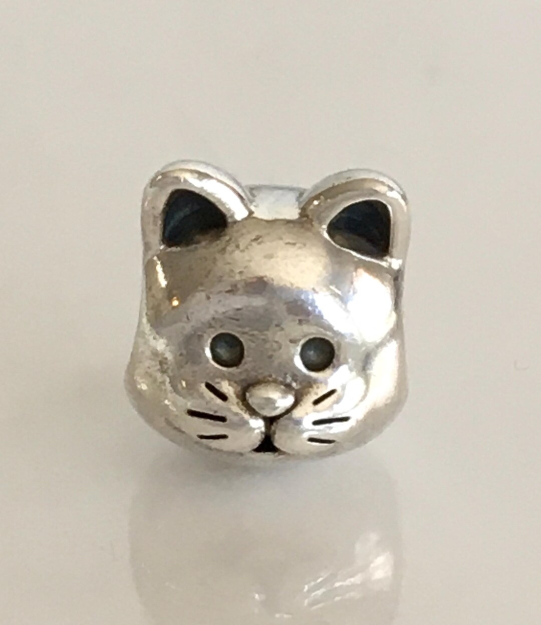 Pandora Curious Cat Charm Retired Pandora Cat Charm Free Shipping - Etsy
