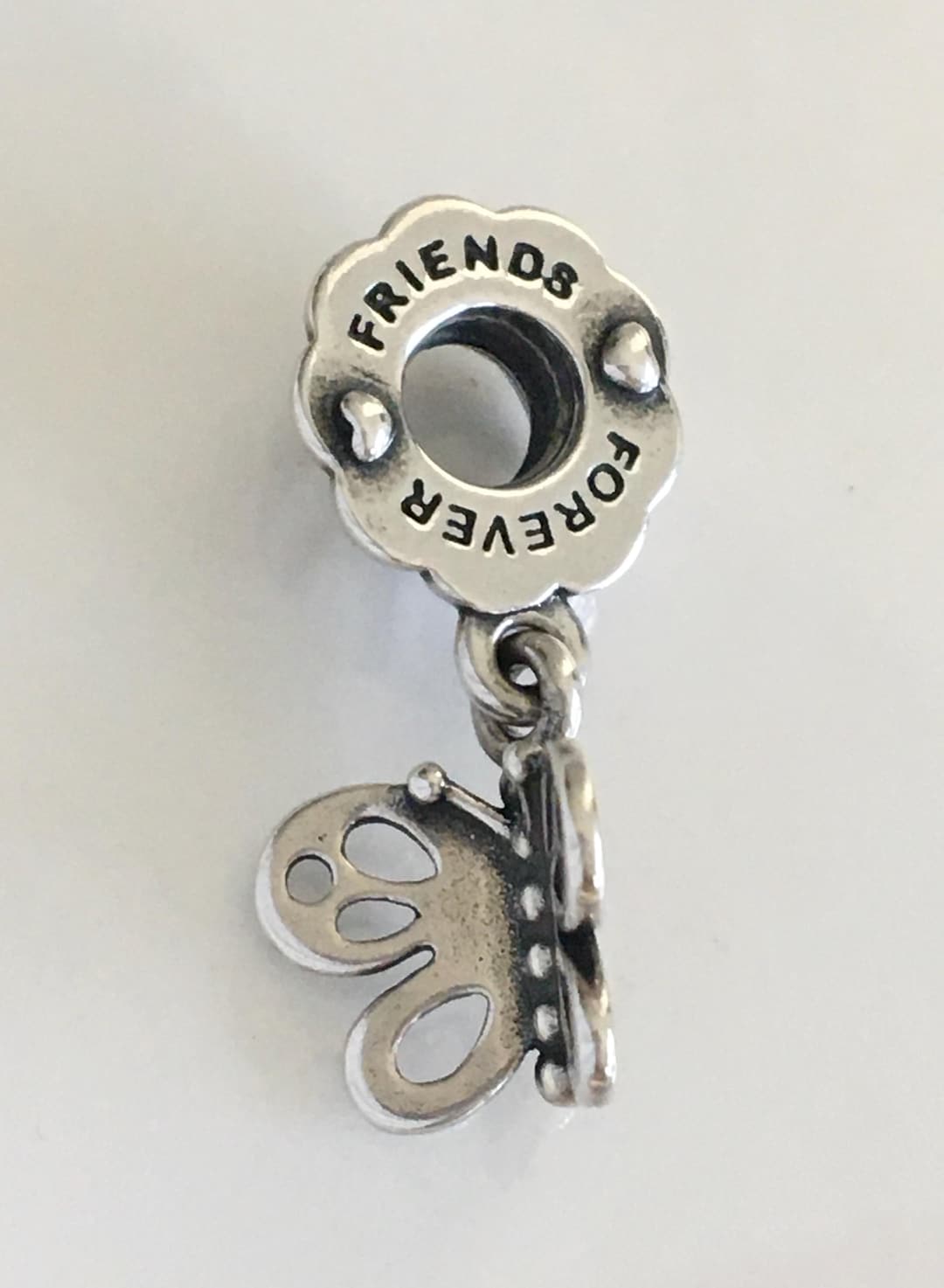 Pandora Best Friends Forever Dangle Charm Pandora Butterfly Charm ...