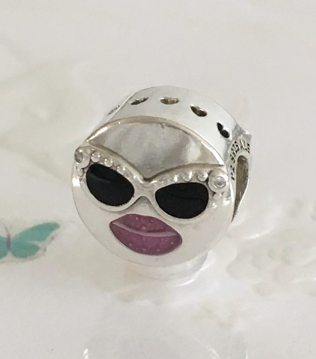 Pandora Stay Cool Emoji Charm Pandora Charm Free Shipping - Etsy
